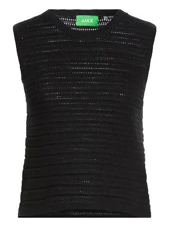 JJXX BY JACK & JONES Sleeveless Cotton Knit Top - Black