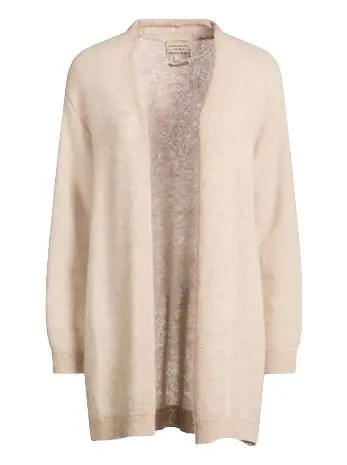 ALESSIA SANTI Cardigan In Alpaca Wool Blend - Beige