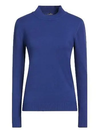 ALV BY ALVIERO MARTINI Turtleneck Knit Top - Blue