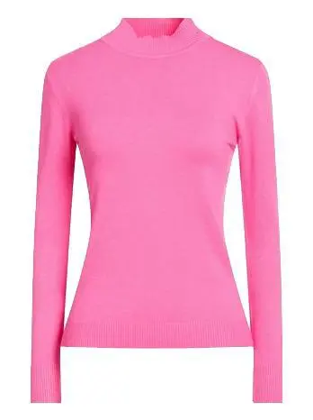 ALV BY ALVIERO MARTINI Turtleneck Knit Top - Magenta