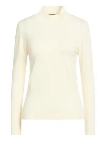 ALV BY ALVIERO MARTINI Turtleneck Knit Top - White