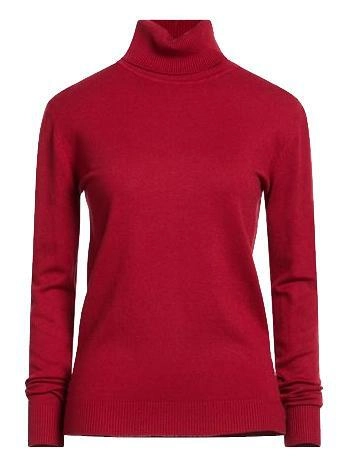 ALV BY ALVIERO MARTINI Turtleneck Knit Top - Brick