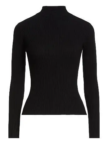 VICOLO Turtleneck Top - Black