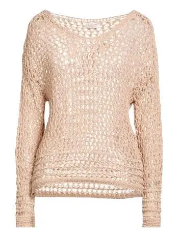 LE STREGHE Tricot Open-knit Sweater - Beige
