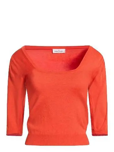 REBEL QUEEN BY LIU •JO Sweater In Viscose, Polyester, And Polyamide - Orange