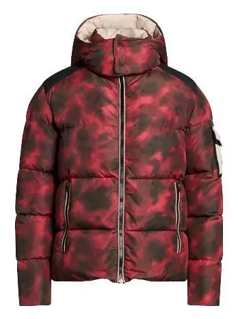 Herno Tie-dyed Puffer Jacket - Red