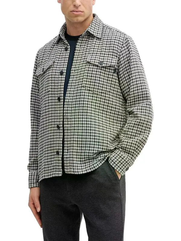JOOP! Houndstooth Shirt - Blue