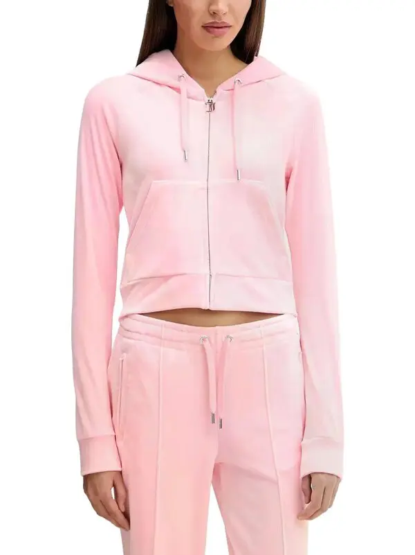 Juicy Couture Zipped Hoodie - Pink