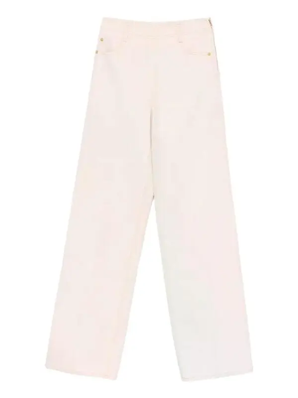 FORTE_FORTE Five-pocket Trousers - Pink
