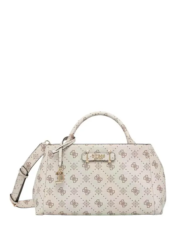 Guess Padlock-detail Tote Bag - Neutrals