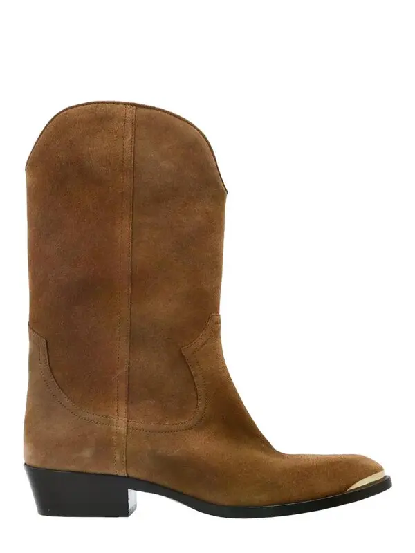 Isabel Marant Elbana Cowboy Boots - Brown
