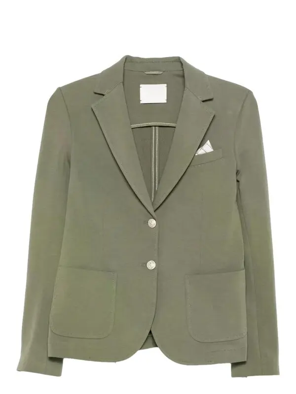 CIRCOLO 1901 Single-breasted Blazer - Green