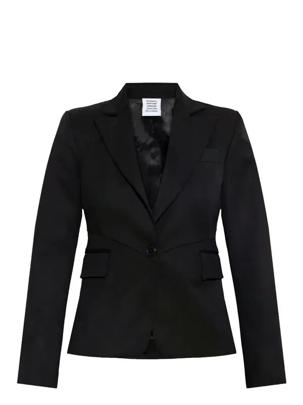 Vetements Wool Blazer - Black