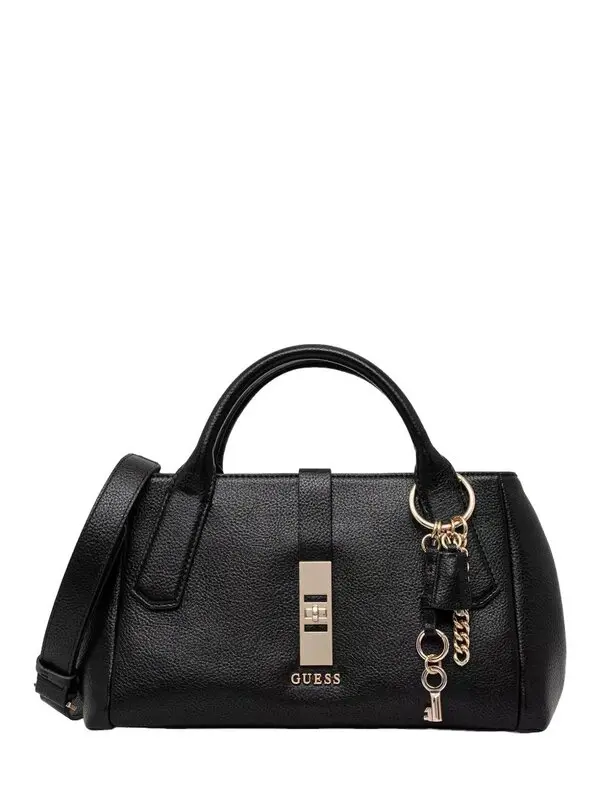 Guess Brooke Charm Tote Bag - Black