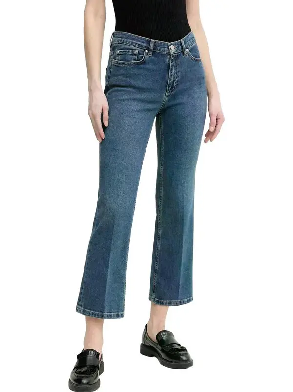 OUI Cropped Jeans - Blue