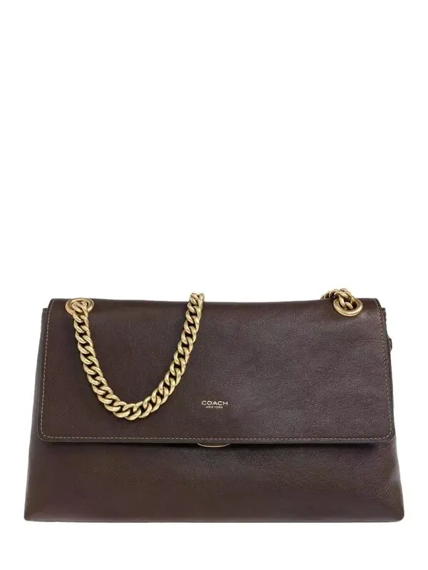 COACH® Chelsea 30 Chain Shoulder Bag - Brown