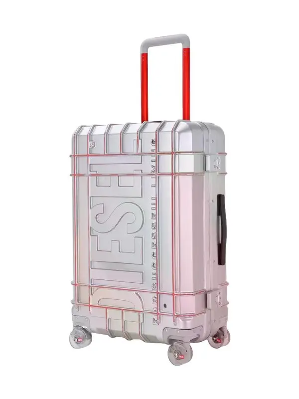 DIESEL® Embossed Logo Trolley - Silver