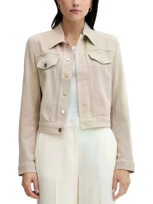 MARC AUREL Buttoned Pocket Jacket - Neutrals