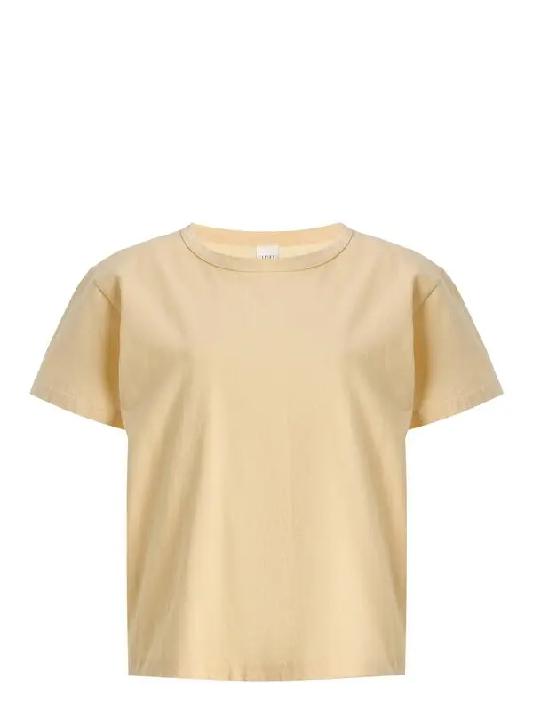 LESET The Margo Cotton T-shirt - Yellow