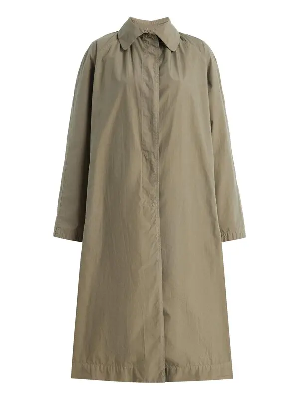 LESET Kyoto Cotton Car Coat - Green