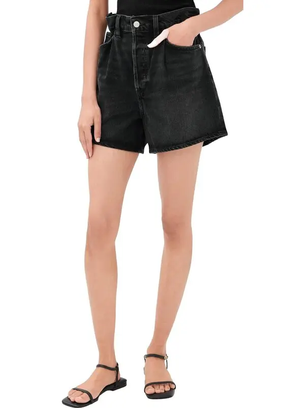 AGOLDE Lyonne Denim Shorts - Arcane