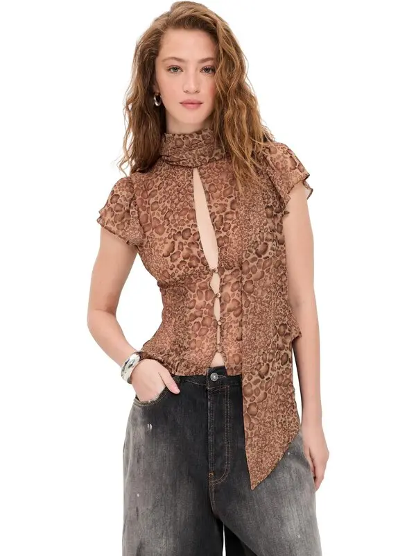 GUIZIO Ara Top - Leopard