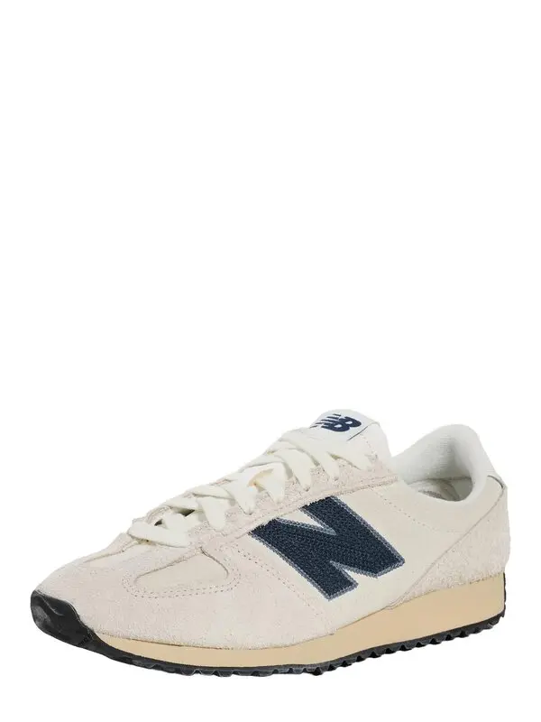 NEW BALANCE 471 Suede Sneakers - Grey/beige