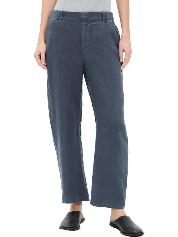 Velvet By Graham & Spencer Taylor Linen Pants - Shadow