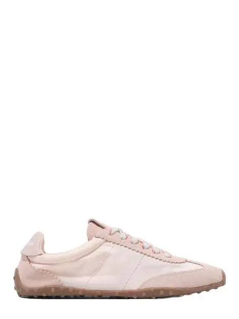 Bimba Y Lola Suede Nylon Sneakers - Light Pink