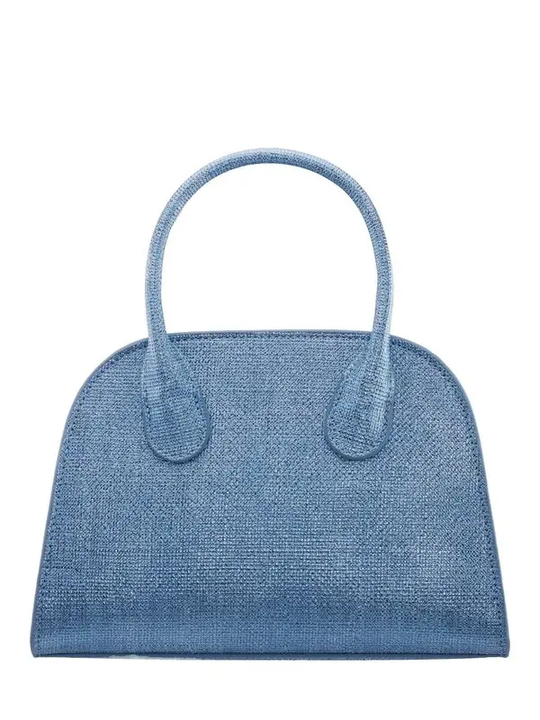 Nina Yorke Top Handle Bag - Light Denim