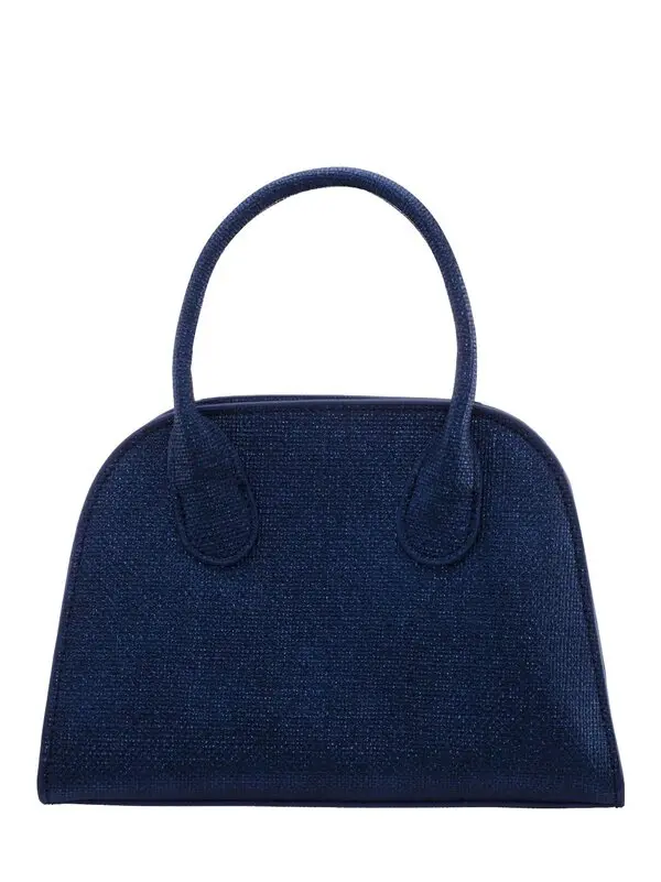 Nina Yorke Top Handle Bag - Navy