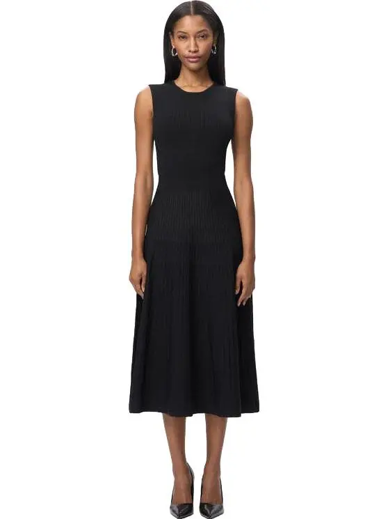 Herve Leger Cassia Midi Dress - Black