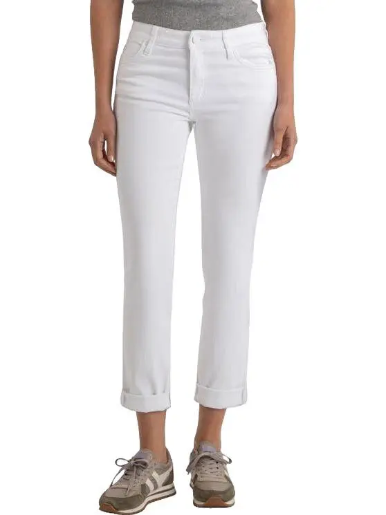 Kut From The Kloth Catherine Mid-rise Boyfriend Jeans - Optic White