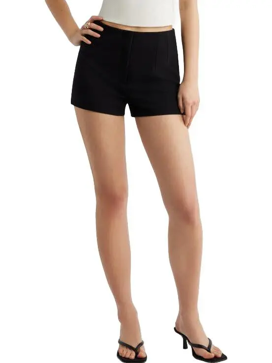 OPEN EDIT The Icon Mini Shorts - Black