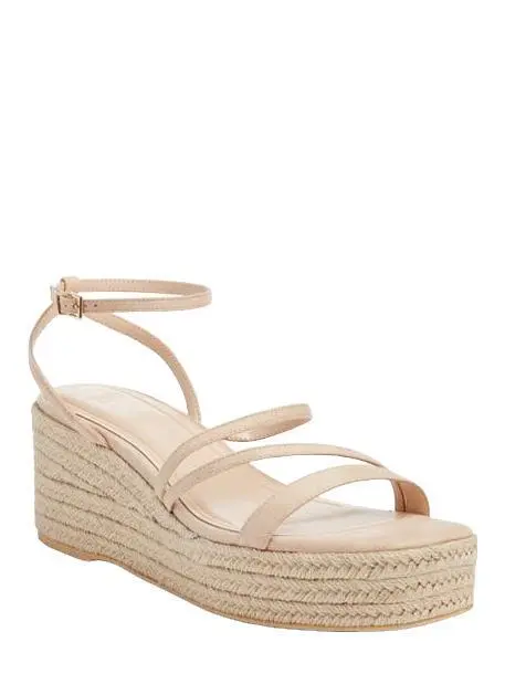 Bp. Coco Espadrille Ankle Strap Platform Wedge Sandal - Tan Light