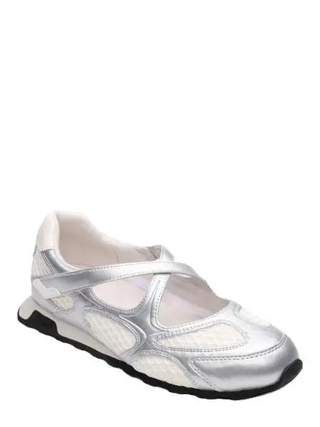 Ash Kore Ballet Sneaker - Silver/white