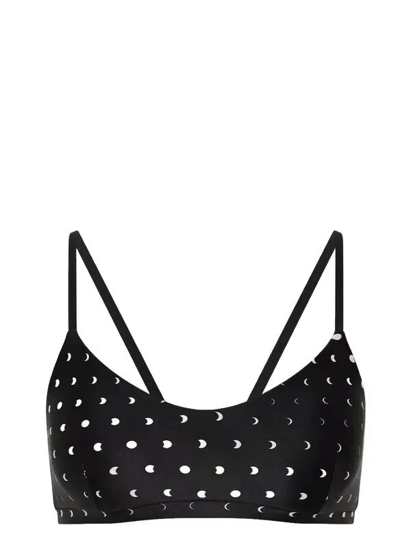 The Upside Zoe Moonstone-print Sports Bra - Black