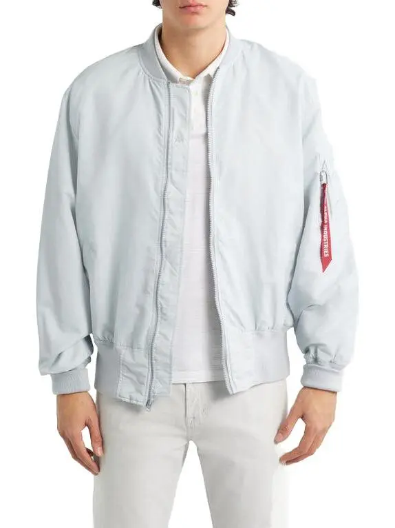 Alpha Industries L-2b Hunter Water-resistant Bomber Jacket - Mist