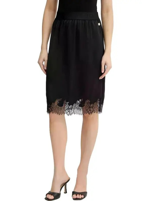 JOOP! Laced Midi Skirt - Black