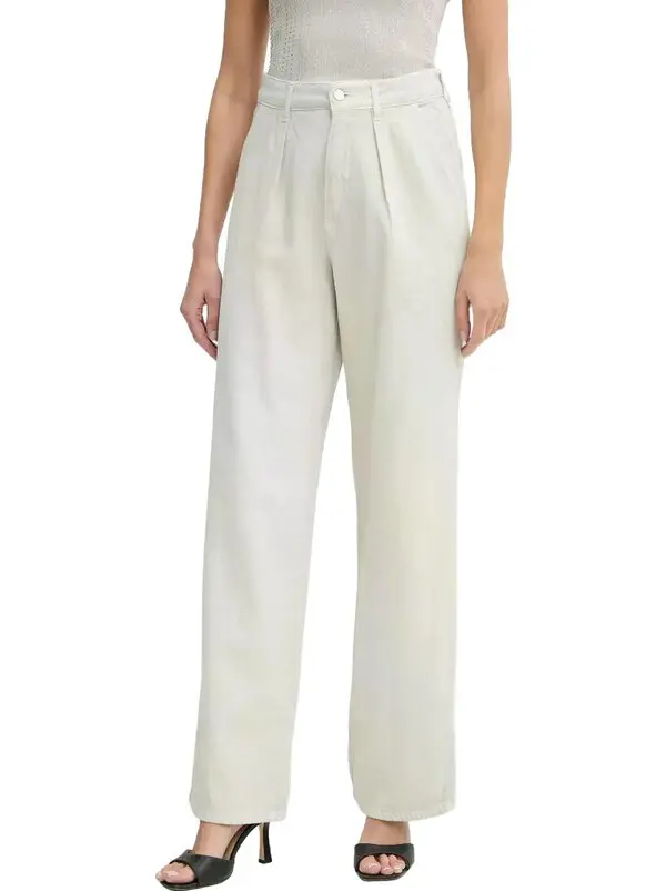 FRACOMINA Pleat-detail Wide Leg Trousers - Neutrals