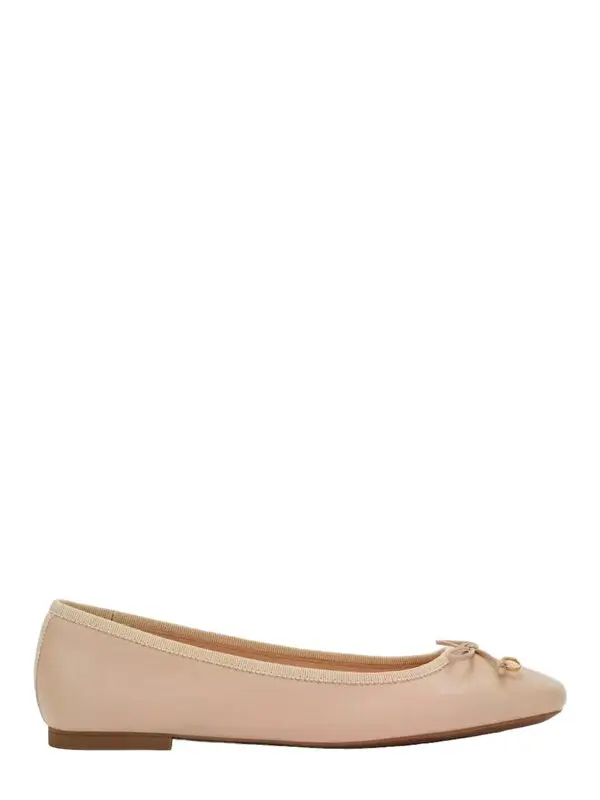ODISSI Bow-detail Ballet Flats - Pink