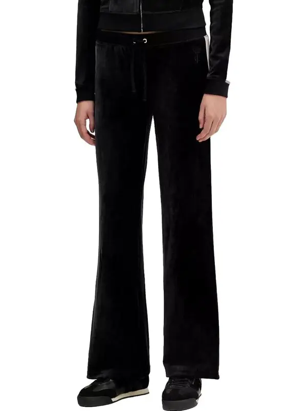 Juicy Couture Side-stripe Track Pants - Black