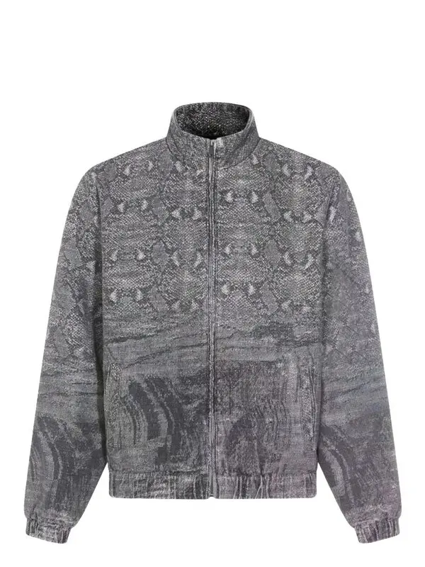 DAILY PAPER Snake Zipped Jacket - Grey