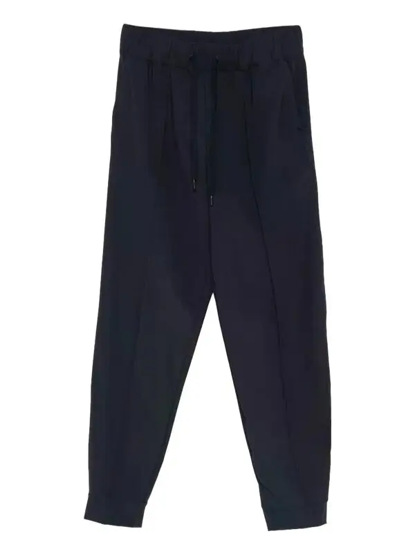 Herno Panelled Drawstring Trousers - Blue