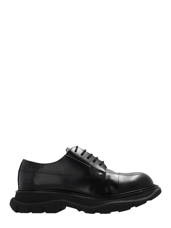 Alexander McQueen Tread Derby Shoe - Black