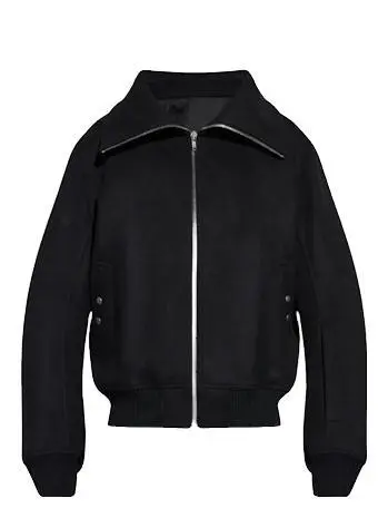 Rick Owens Blixa Dracucollar Jacket - Black