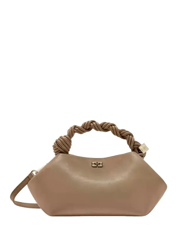 GANNI Small Tote Bag - Brown