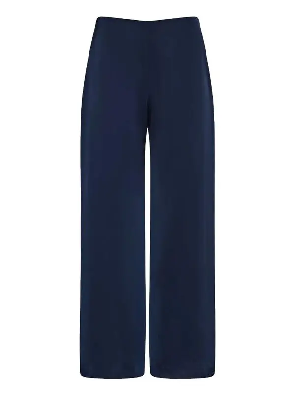 Amanda Uprichard Linda Wide Leg Pants - Ink