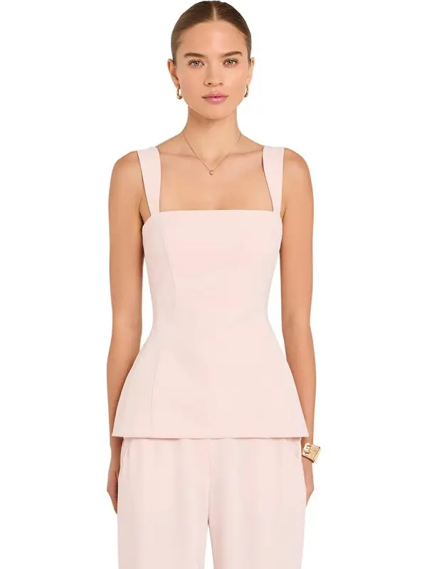 Amanda Uprichard Andreina Structured Tank Top - Mochi