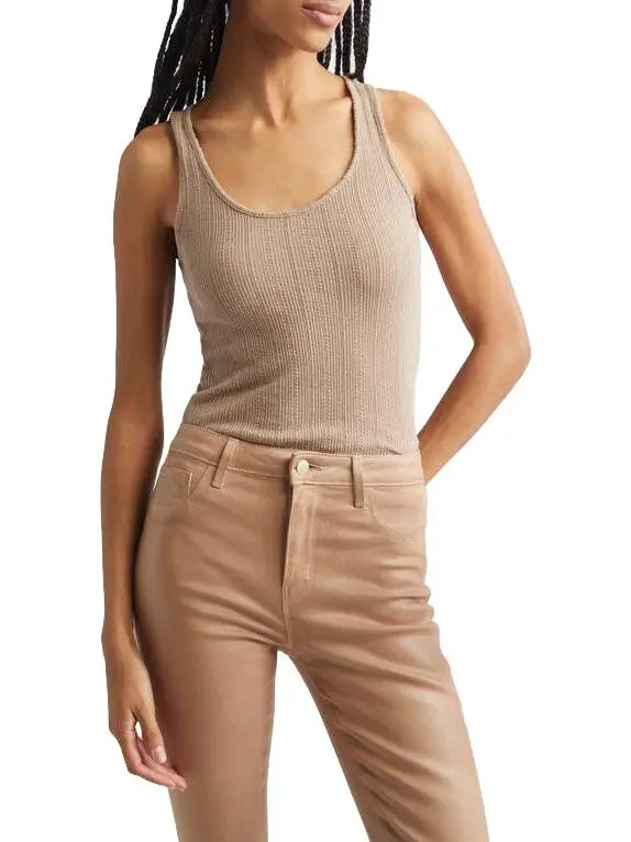 L'Agence Adria Organic Cotton Tank - Portabella
